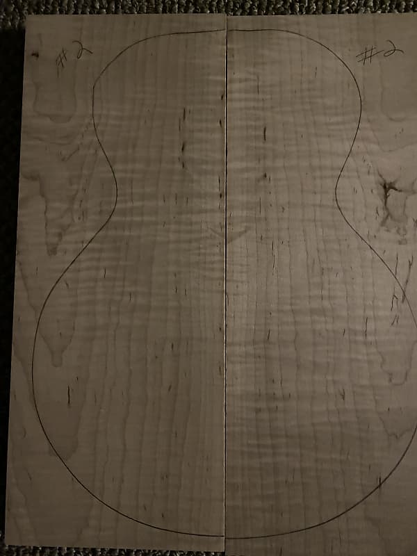 Curly Maple Maple 50s 60s | Reverb