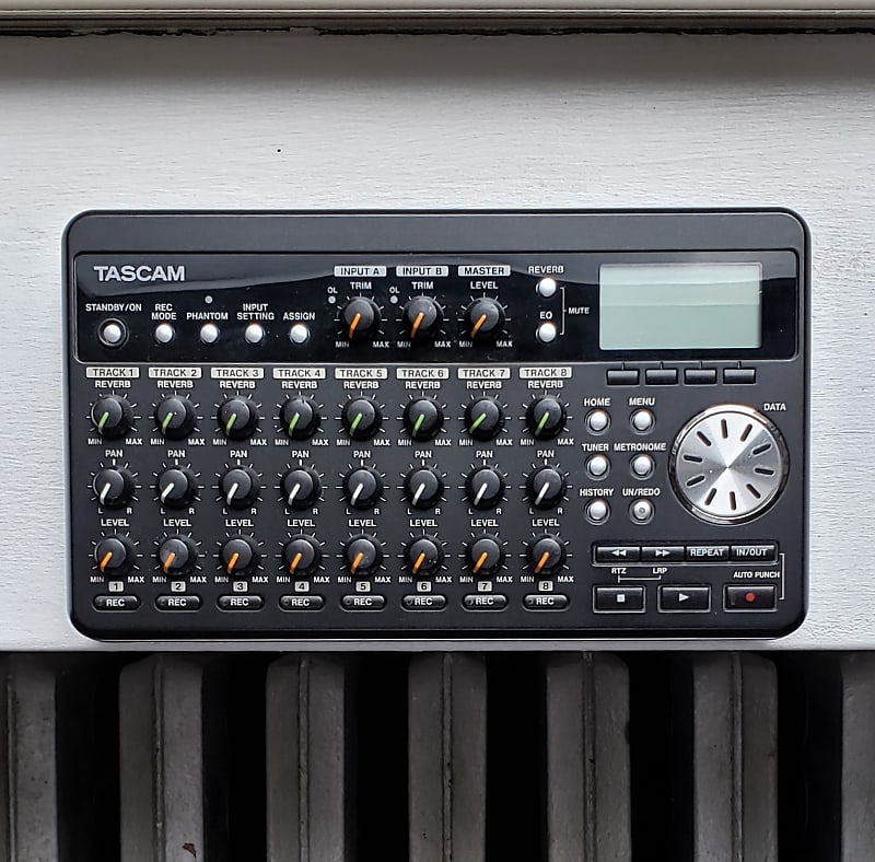 TASCAM DP-008 with original box, owner's manual, USB cable | Reverb