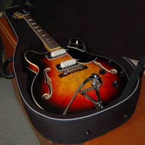 Maestro by Teisco 335 Style Made in Japan Pro setup Newer | Reverb