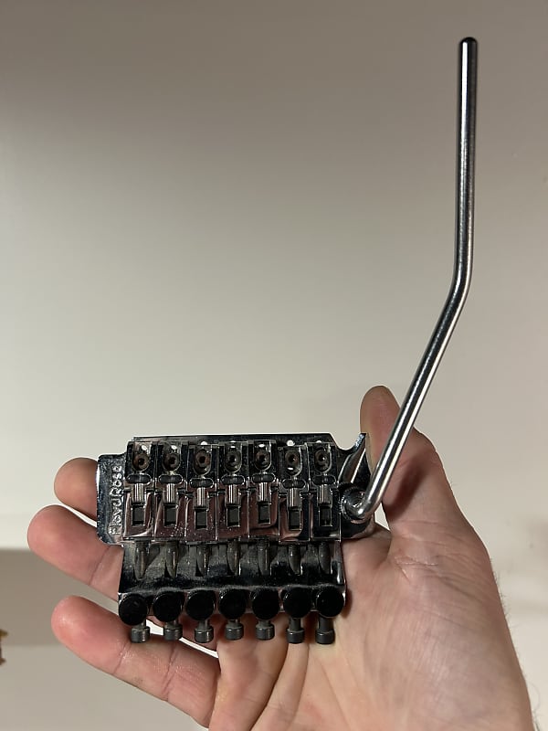 Floyd Rose 7 String Floyd Rose 2009 - Chrome | Reverb