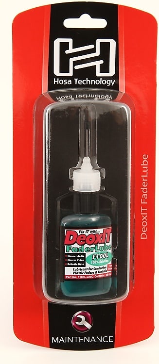 Hosa F100L Caig DeOxit FaderLube with Needle Dispenser | Reverb