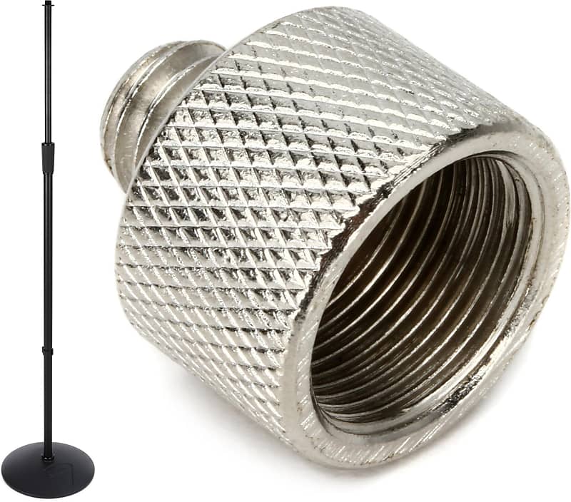 On-Stage MS9210 10 inch Round-base Mic Stand Bundle with | Reverb