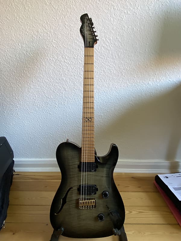 Chapman ML3 Modern Pro Obsidian Burst Semi-Hollow Guitar | Reverb