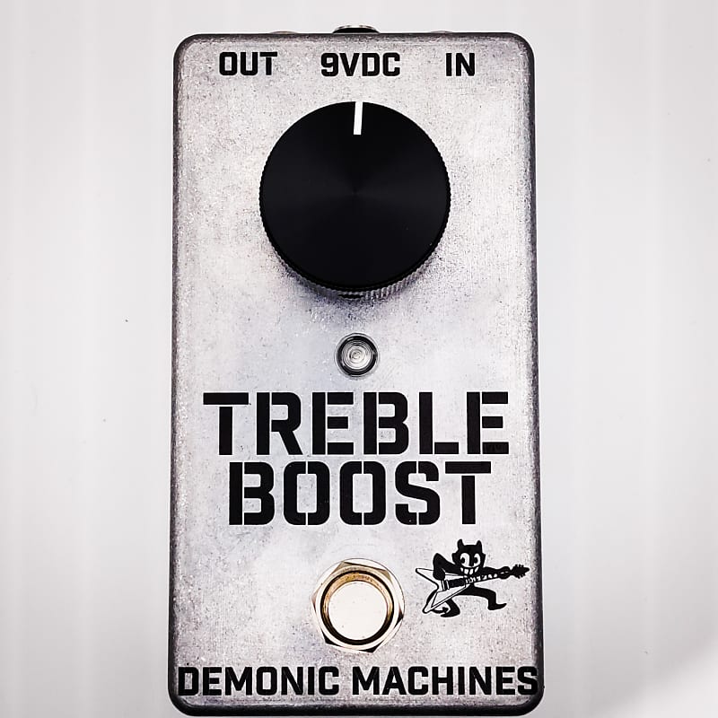 Demonic Machines $50 Treble Boost 2022 aluminum | Reverb