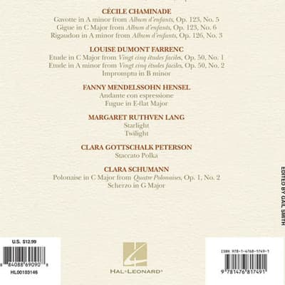 Women Composers in History - 18 Intermediate to Late | Reverb