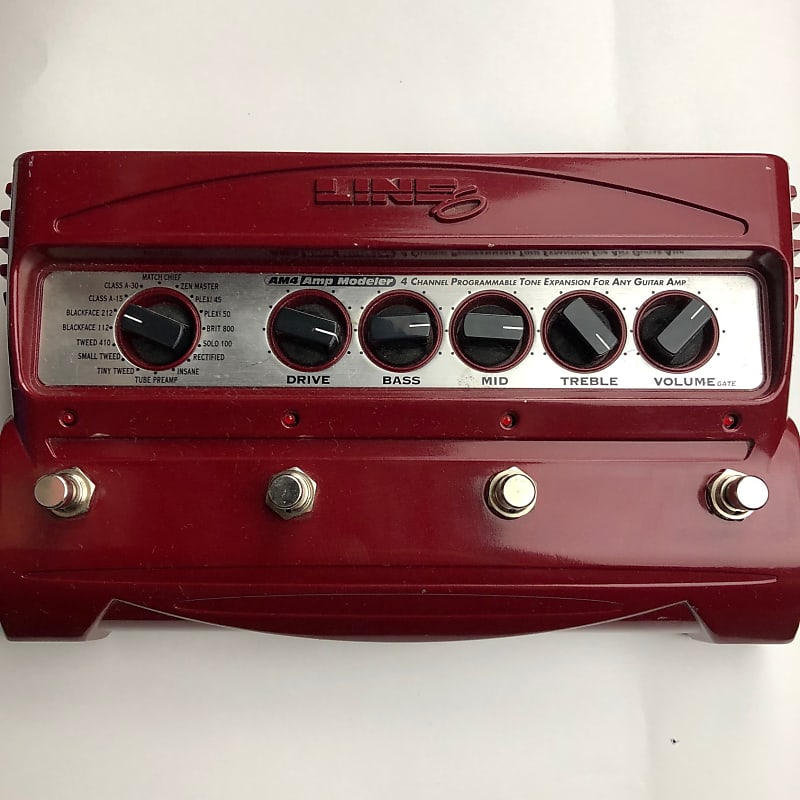 2000s Line 6 Amp Modeler Red | Reverb UK