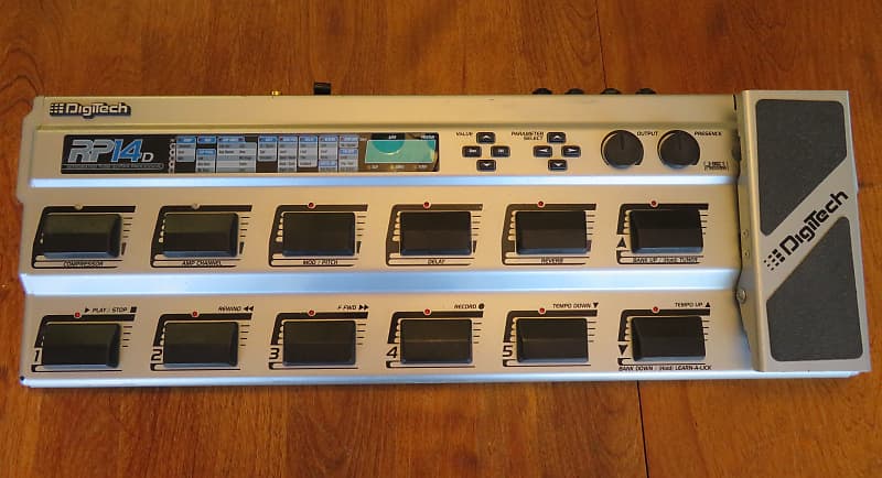 DigiTech RP14D tube guitar signal processor with power supply | Reverb