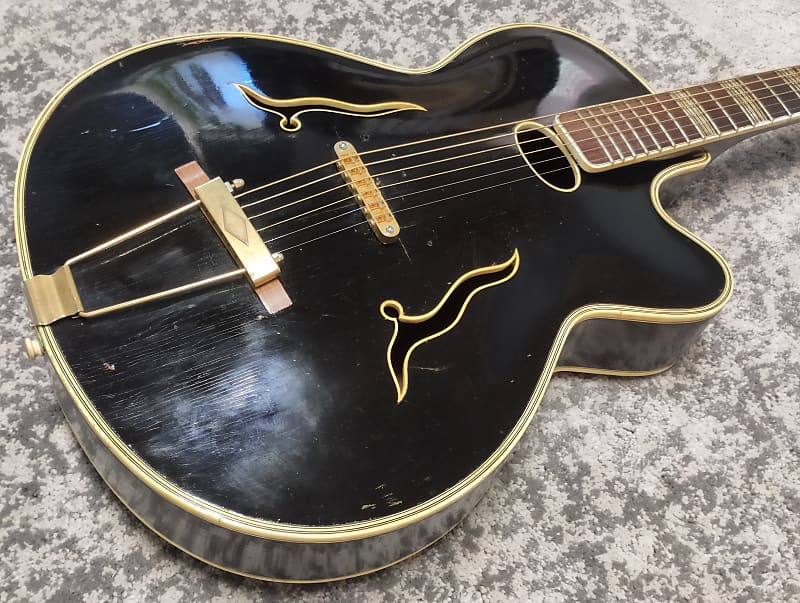 Vintage 1950s Hofner 461s Archtop Acoustic Guitar | Reverb Australia
