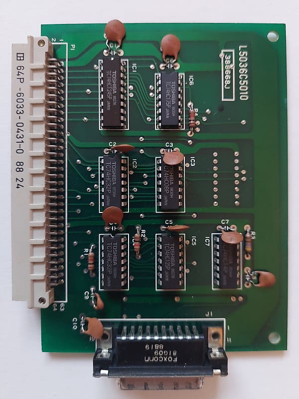 Akai S1000 / S1100 - L5036c5010 Hard Disk Interface Board | Reverb