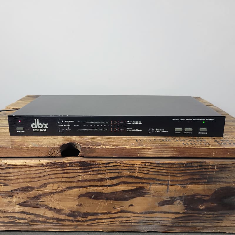 dbx 224X Type II Tape Noise Reduction System | Reverb