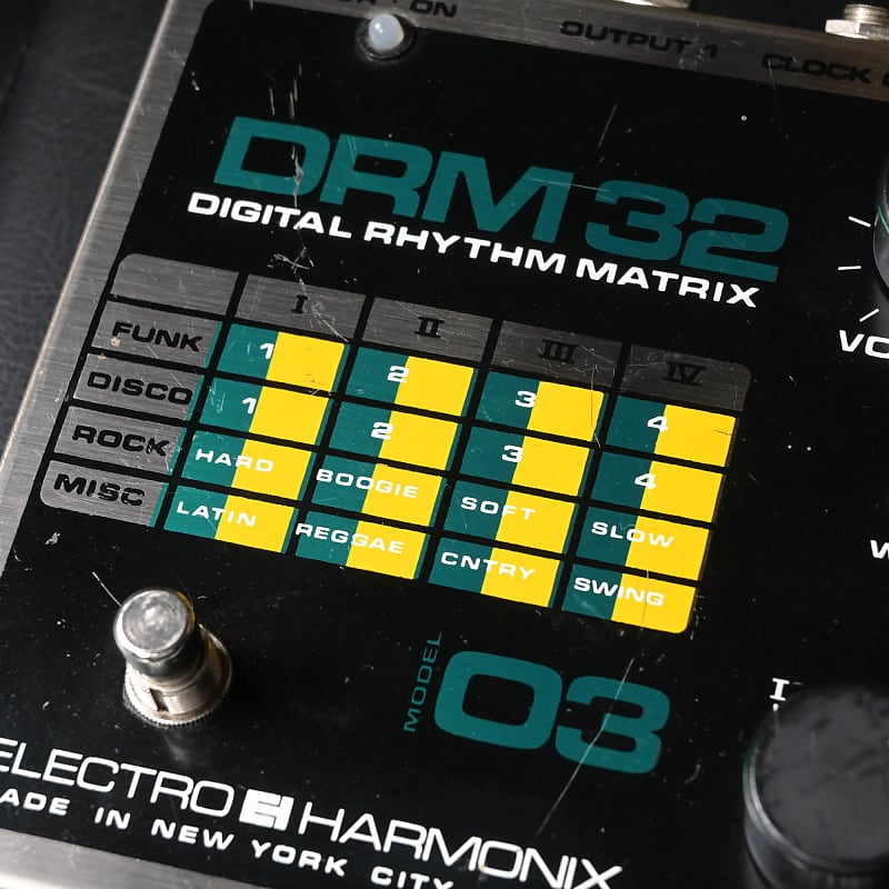 1970s ELECTRO-HARMONIX DRM32 Digital Rhythm Matrix - Vintage | Reverb