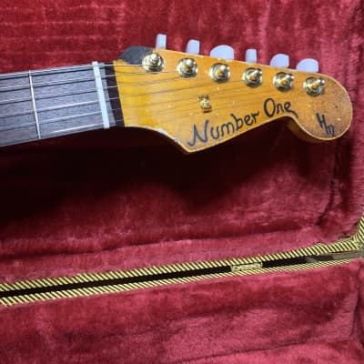 SRV Number One #1 Relic Strat Replica - Custom Licensed & | Reverb