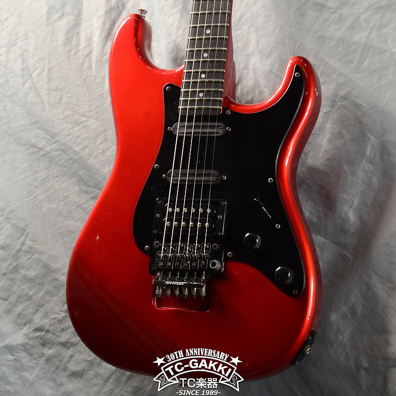 1990s Fernandes Fst 65 Red | Reverb
