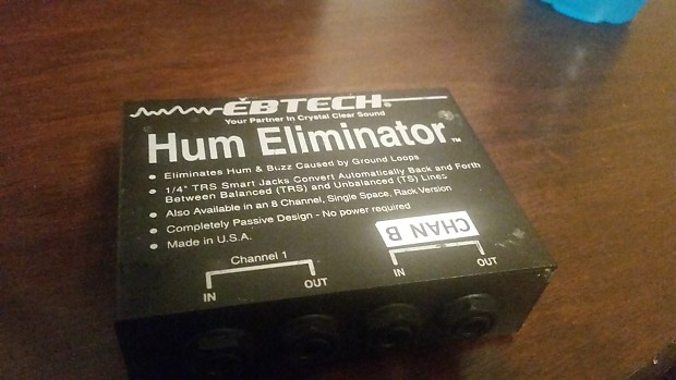 Ebtech Hum Eliminator | Reverb