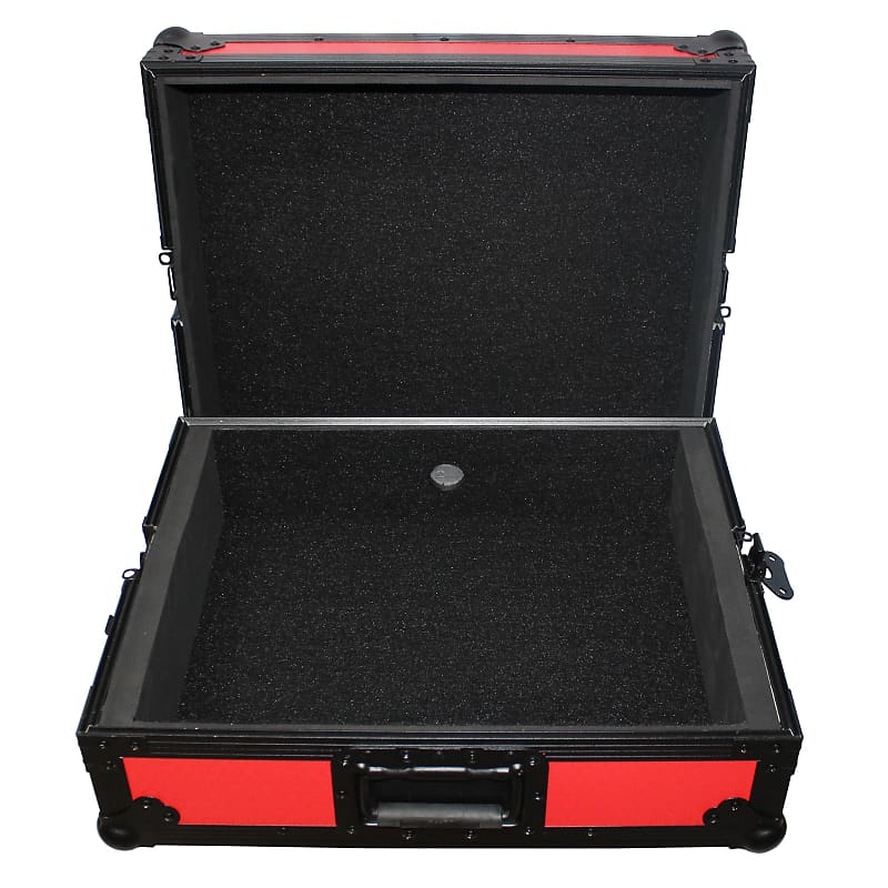 PROX ATA Road Case RED DJ for 1200 Style Turntables Pioneer | Reverb
