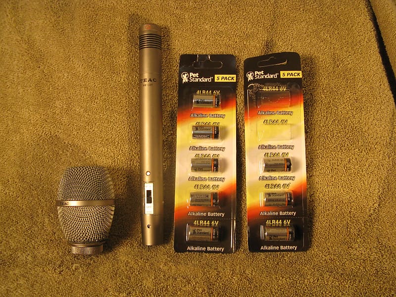 Vintage TEAC ME-120 Condenser Microphone-with removable | Reverb