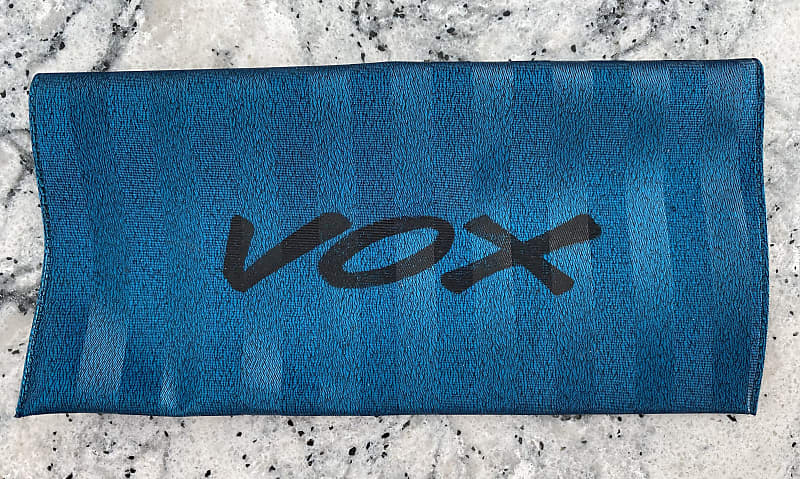 Vox Vinyl Tool Pouch Vintage 60’s Accessory 60’s Blue and | Reverb