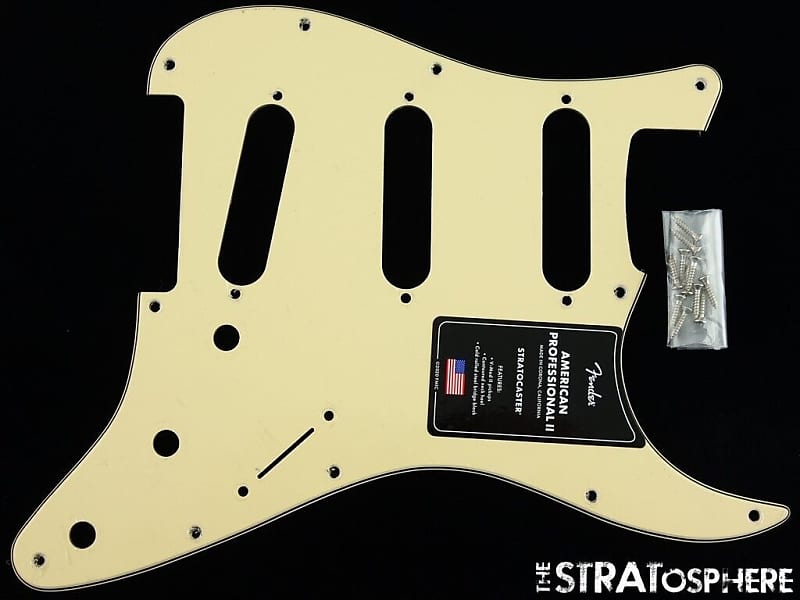 Fender American Professional II Stratocaster Strat PICKGUARD, | Reverb