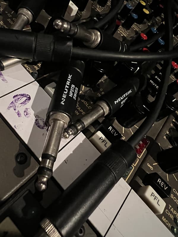 Neutrik NP3TB Bantam Patch Cables- Black | Reverb