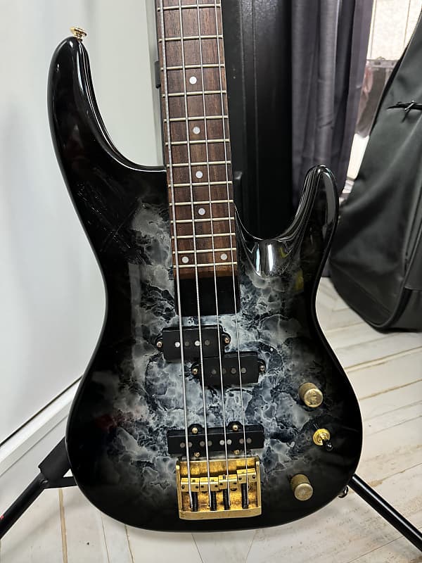 Samick Artist Series Bass 90’s - Marble style painted | Reverb