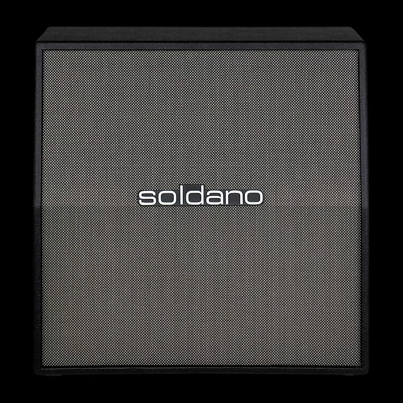 Soldano 4x12 Slant Custom Angled Extension Cabinet - Black | Reverb