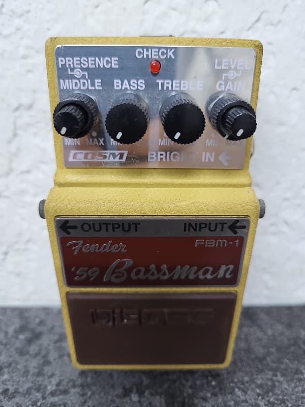 Boss FBM-1 Fender Bassman Overdrive Pedal | Reverb