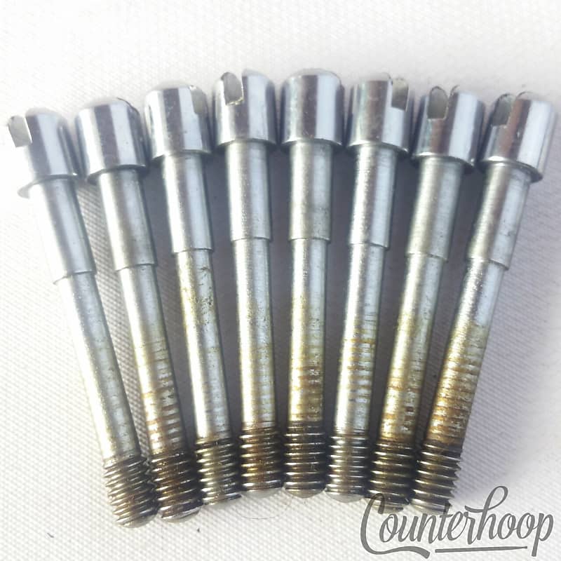 Premier 8x 1 5/8"Slotted Tension T-Rods Snare/Floor Tom Drum | Reverb