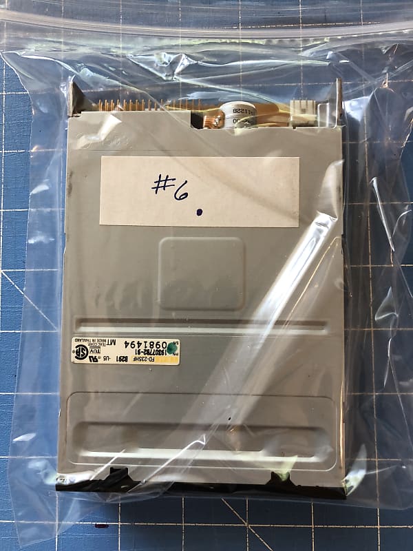 Korg DSS1 3.5" Floppy Disk Replacement Drive #6 2000s Black | Reverb