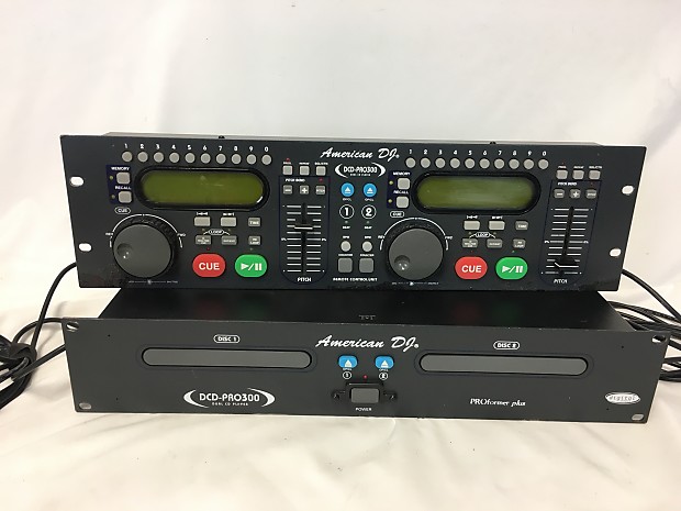American DJ DCD-PRO300 MK2 Dual CD Player | Reverb