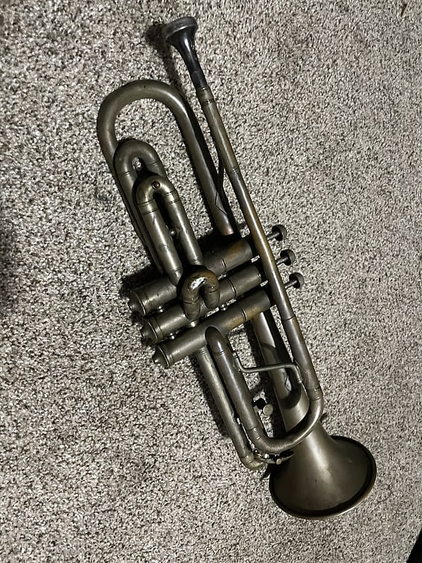 Cavalier Long Cornet (Trumpet) 1950s | Reverb