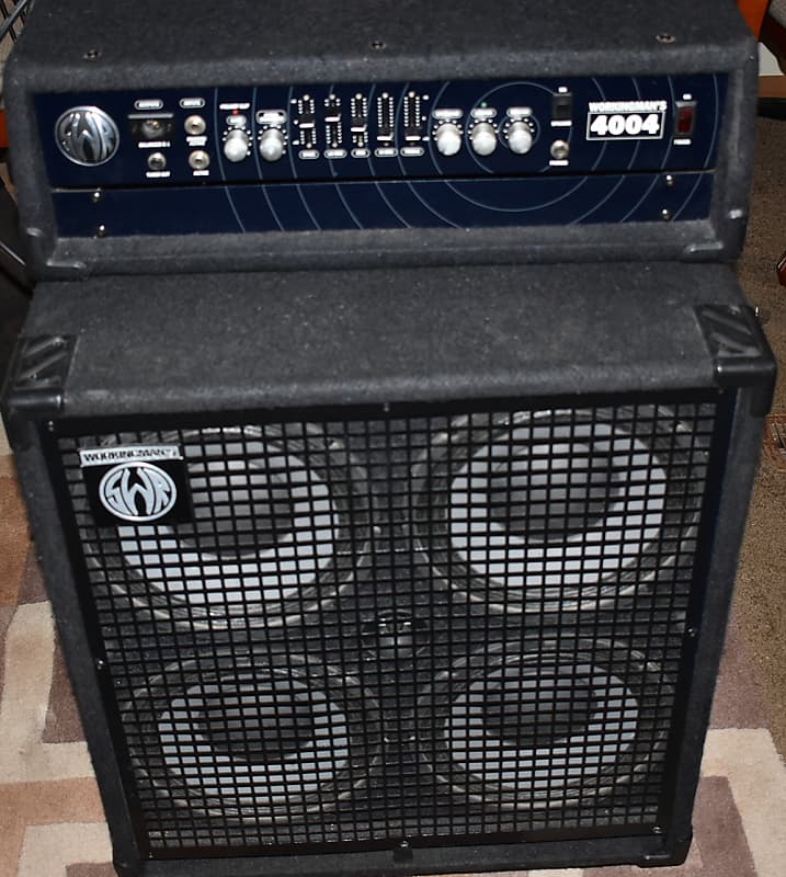 SWR Workingmans 4004 & 410T cabinet Bass Amplifier half | Reverb