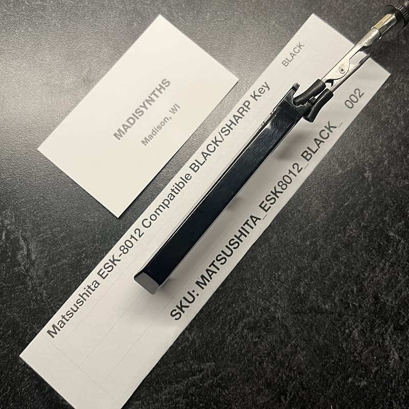 E-Mu/Kawai/Korg/Rhodes Weighted Replacement SHARP/BLACK Key | Reverb