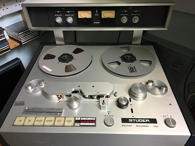 Studer A80R 1/2" Two Track Recorder | Reverb
