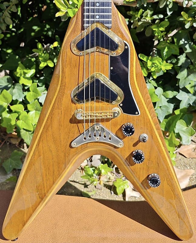 Gibson Flying V2 II 1979 Natural | Reverb