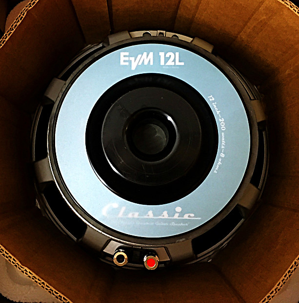 Electro Voice EVM12L 12" 8 Ohm Guitar Speaker | Reverb