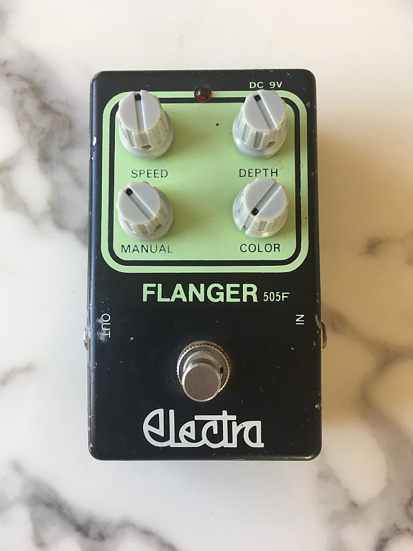 Electra Loco Box 505F Analog Flanger Rare Vintage Guitar | Reverb