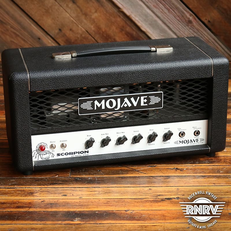 Mojave Ampworks Scorpion 50-Watt Amp EL34 Based Amp Head | Reverb