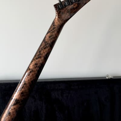 Jackson Kelly KE2 Custom Shop 2020 - Copper Snakeskin LEFT | Reverb