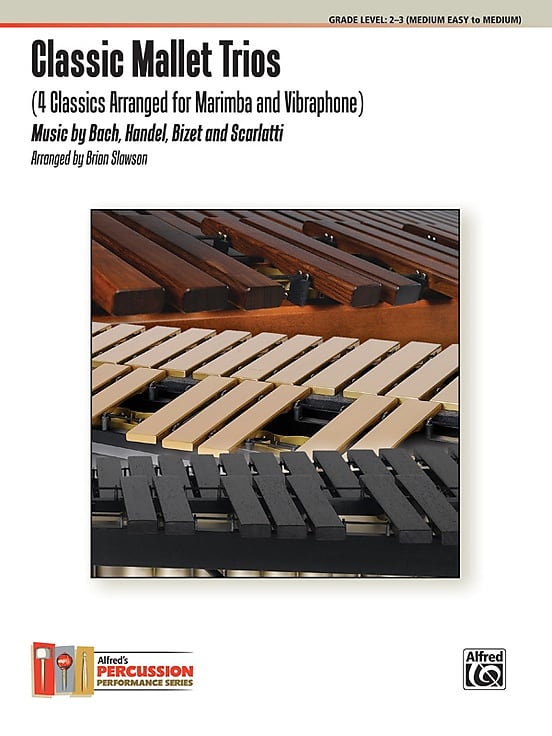 Classic Mallet Trios Vol 1 - Vibraphone & 2 Marimbas Book | Reverb