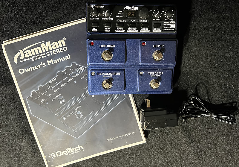 Digitech JamMan Stereo Looper w/manual | Reverb