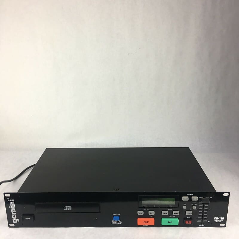 Gemini CD-110 Professional Single CD Player Rack Mountable | Reverb