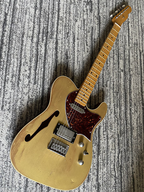 Partscaster Thinline Telecaster Nitro Finish Heavy Relic | Reverb