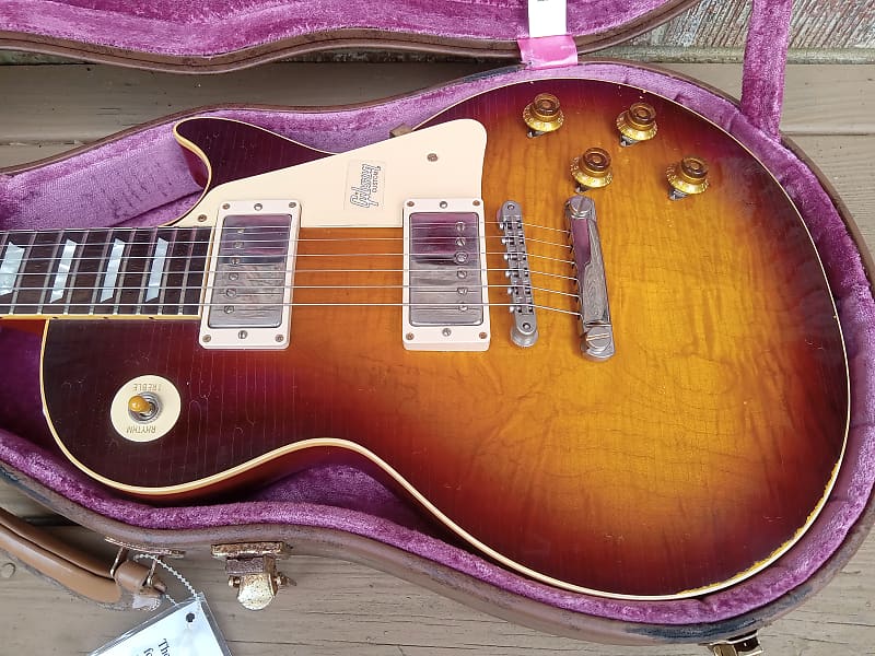 2018 Gibson Les Paul Custom Shop R9 Standard Brazilian | Reverb
