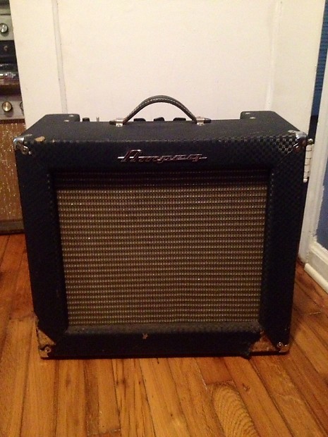 Vintage 60's Ampeg Reverberocket R-12-R-T Tube Guitar Amp | Reverb