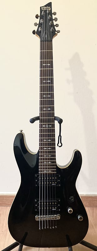 Schecter Diamond Series Omen 7 - Black | Reverb France