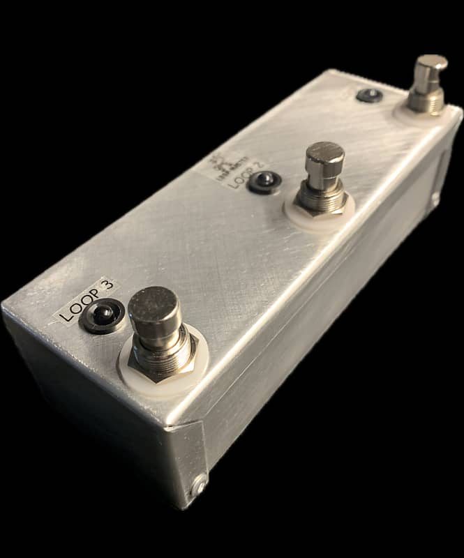Loop-Master Pedals Mini 3-Loop True Bypass Looper Pedal | Reverb UK