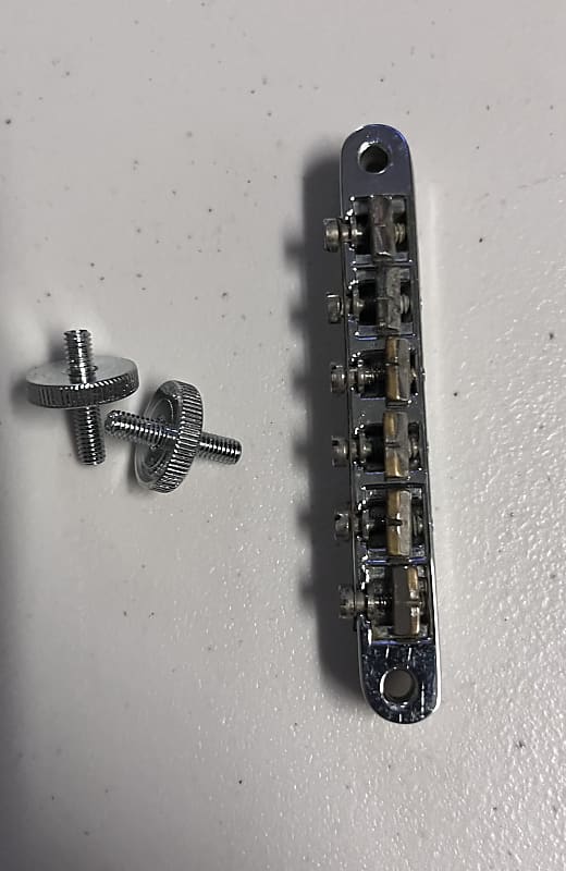 Gibson ABR-1 tune o matic 1970 - Chrome | Reverb