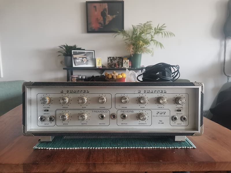FBT ST-2400 preamp/tremolo/spring reverb (1970's) | Reverb