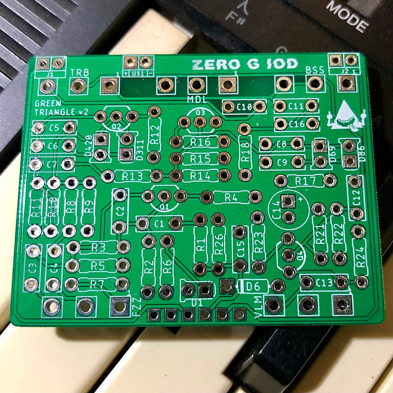 Zero G IOD Green Triangle PCB | Reverb