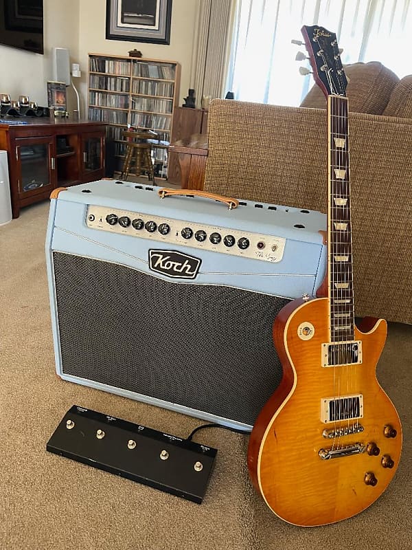KOCH THE GREG SIGNATURE AMP 2018 - BLUE TOLEX | Reverb